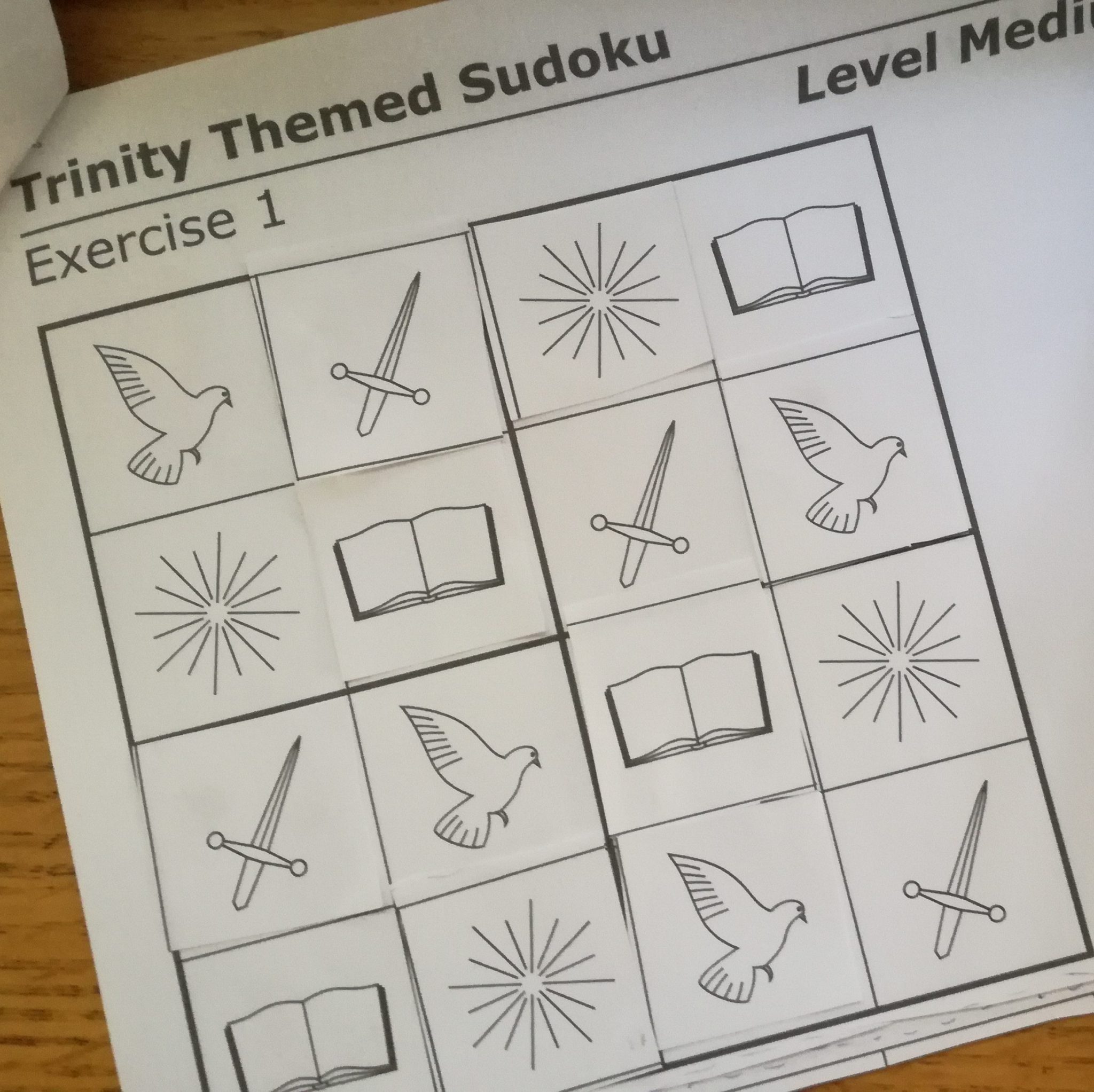 Adding some variation to Sudoku exercises (free printable) | Skrefie in ...